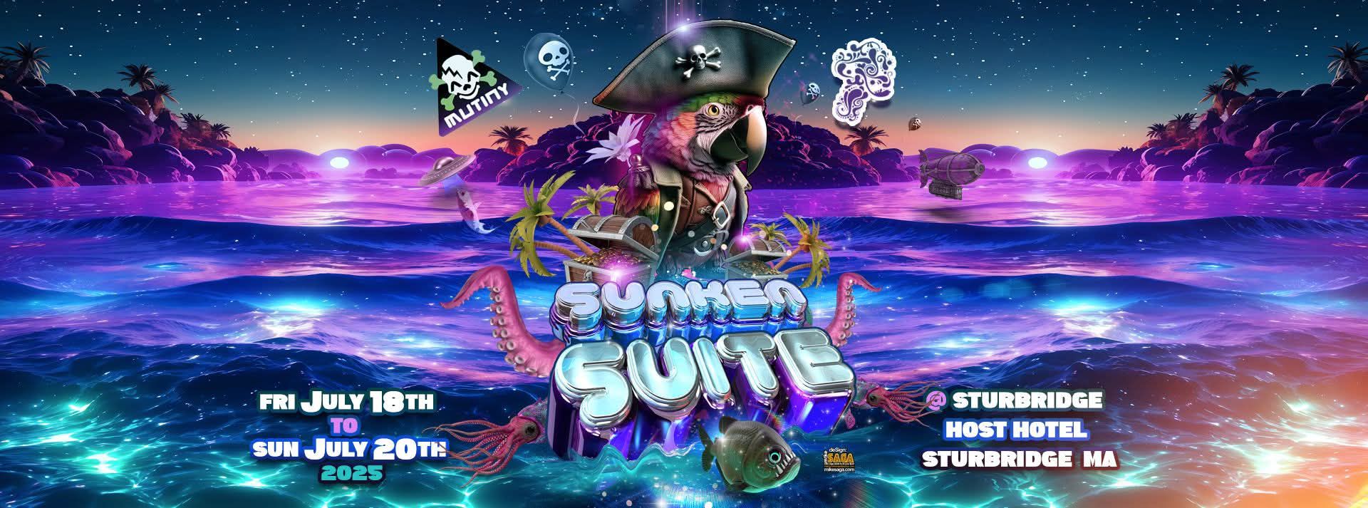 Sunken Suite 2025 Timeslots + Map